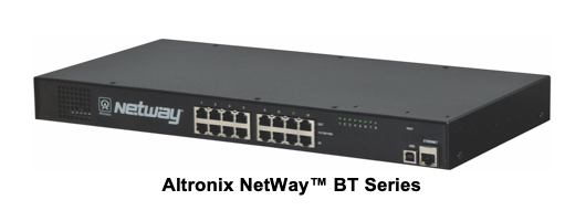 Altronix Expands NetWay™ PoE Series with 802.3bt Midspan/Injectors ... Altronix Expands NetWay™ PoE Series with 802.3bt Midspan/Injectors ...